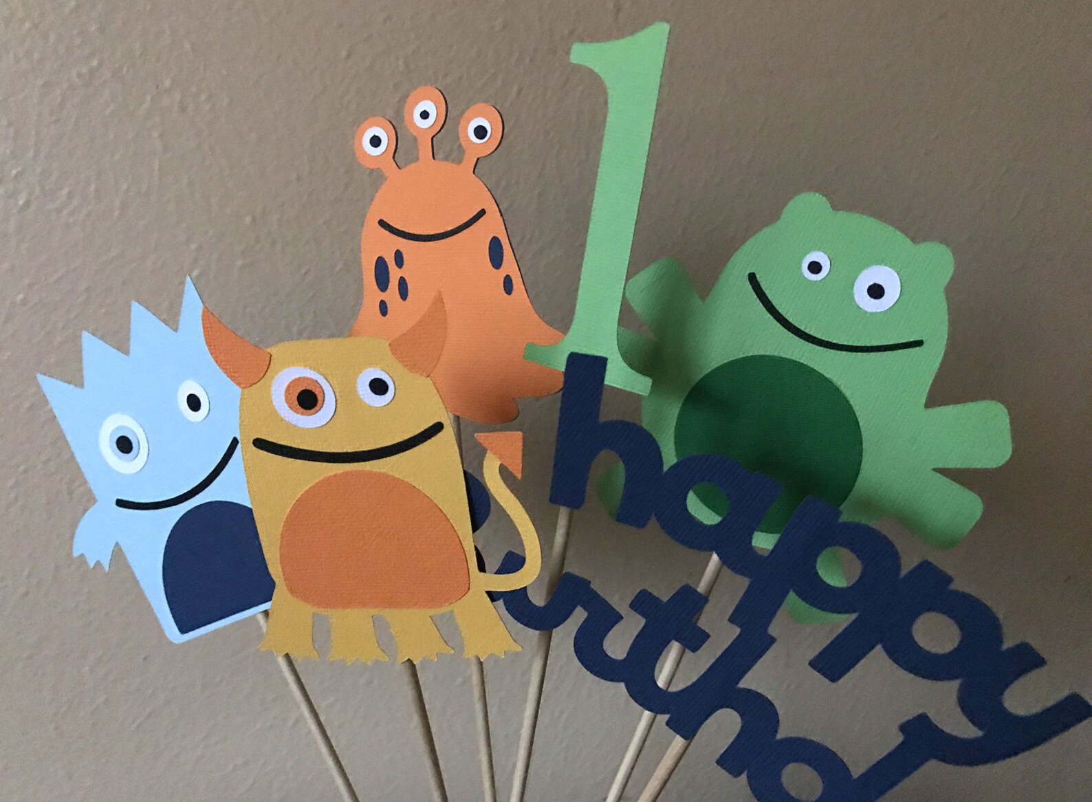 Monster Birthday Party Centerpiece - Etsy