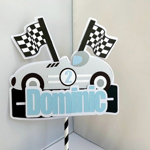 Two Fast Birthday Cake Topper,race Car Party Decoration,fast One Cake ...