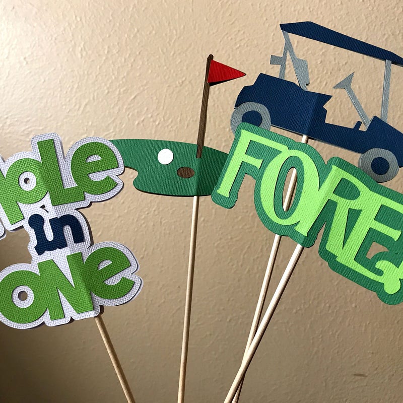 Golf Table Decor - Etsy