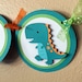 Dinosaur Party Napkin Rings, Dinosaur Birthday Decoration, Prehistoric ...