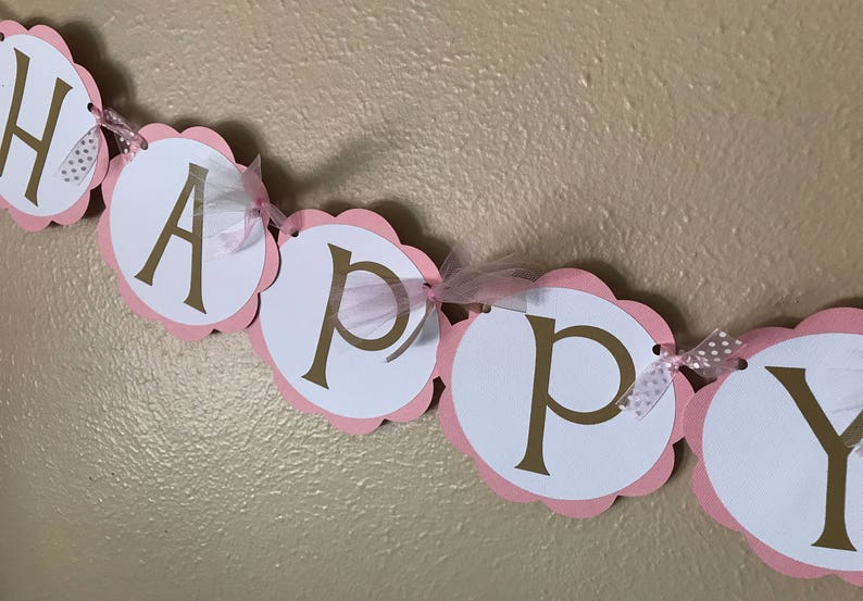 Teddy Bear Party Banner Pink Bear Birthday Party Decoration - Etsy