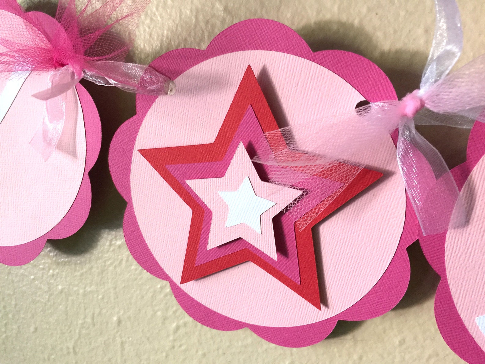 Star Party Banner, Girl Doll Birthday Party, American Party Decoration ...