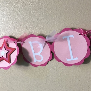 Star Party Banner, Girl Doll Birthday Party, American Party Decoration ...