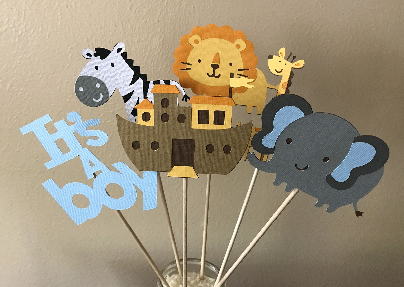 Noah's Ark Favor Boxes Noahs Ark Birthday Party Goodie - Etsy