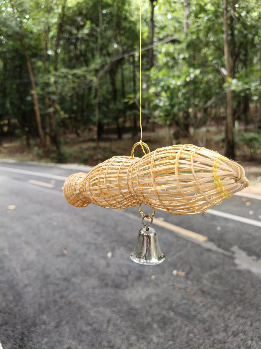 Miniature Fish Traps Made From Bamboo: Home Decor, Car Ornaments ...