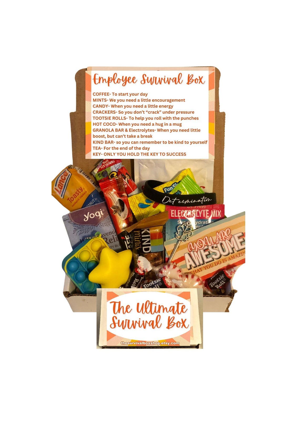 Employee Survival Box, Care Package, Employee Appreciation Gifts ...