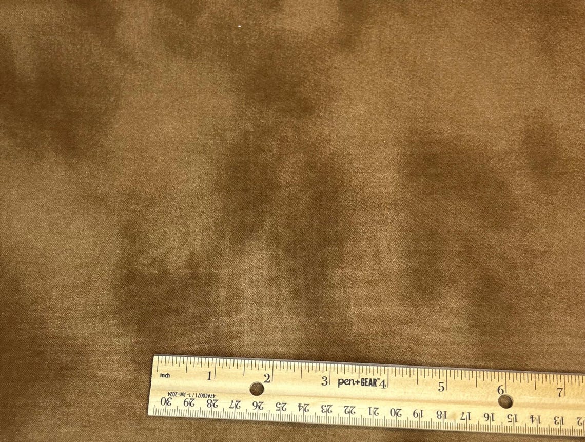 Brown on Brown Tonal - Suede Texture - 1/2 Yard Fabric - Blender - Etsy