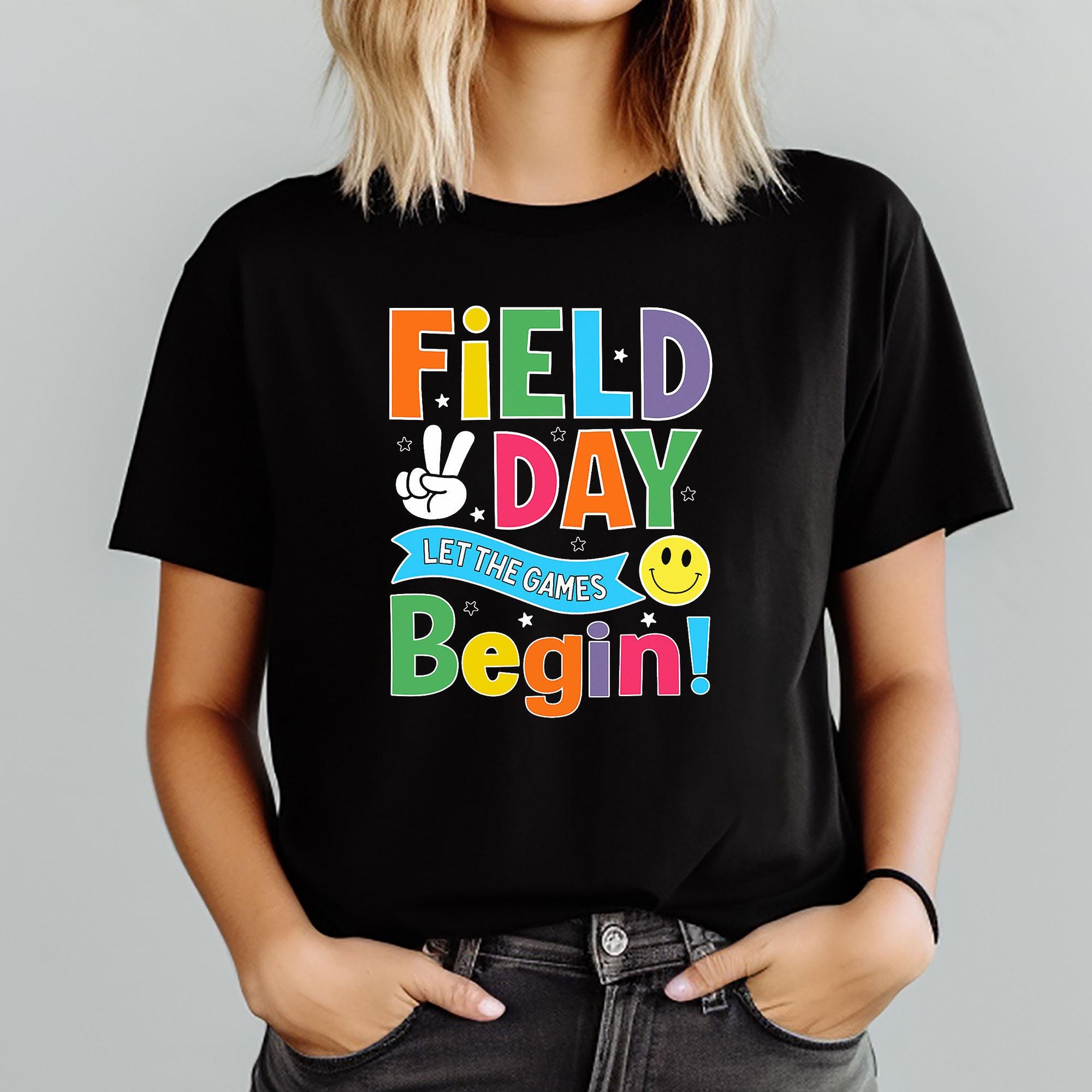 Field Day PNG Bundle, Let the Games Begin 2025 PNG, Colorful School ...