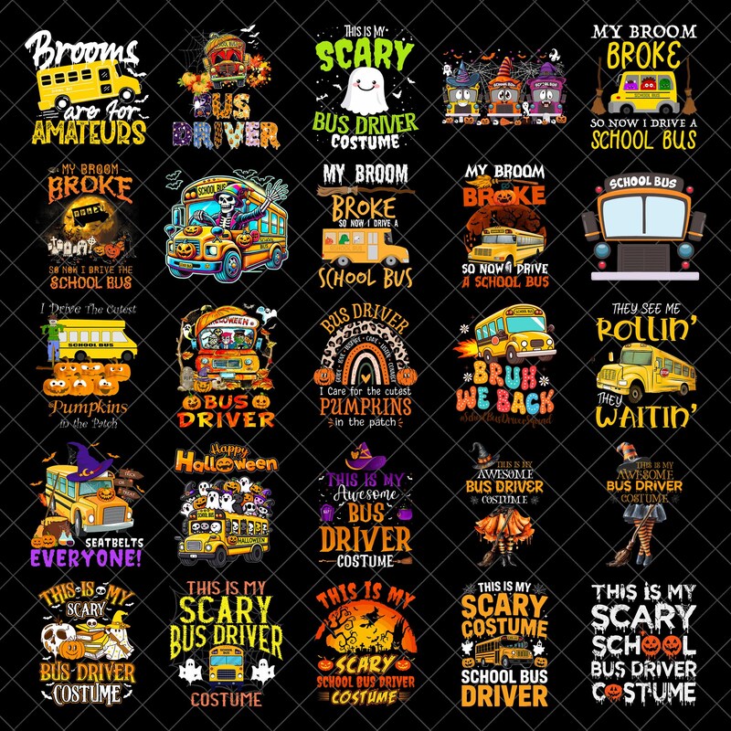 Halloween Bus Decor - Etsy