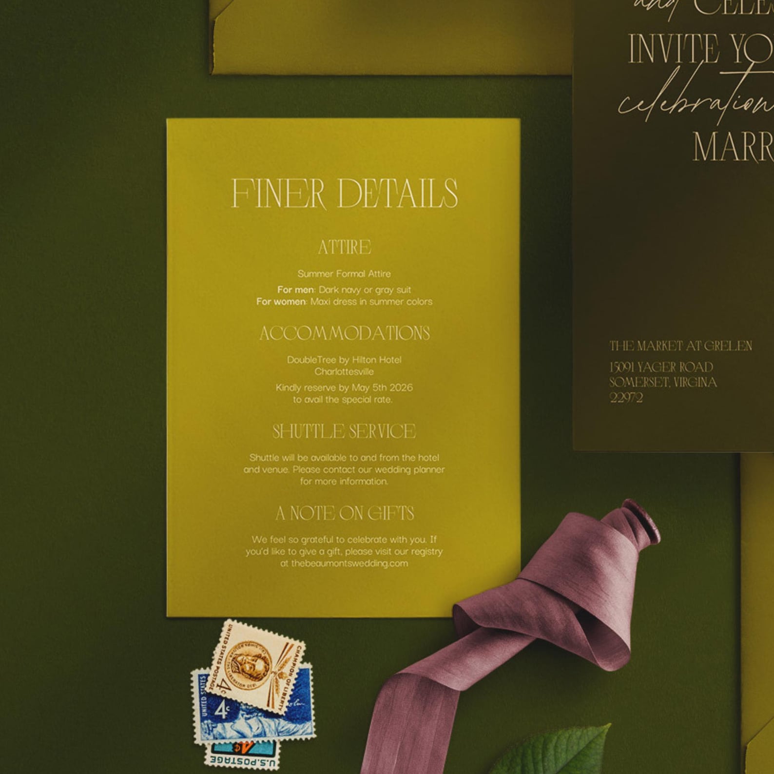 Editorial Style, Romantic Garden Wedding, Green and Pink Theme, Luxury ...
