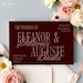 Editorial Style Wedding Invitation, Modern, Bold, Trendy, Statement ...