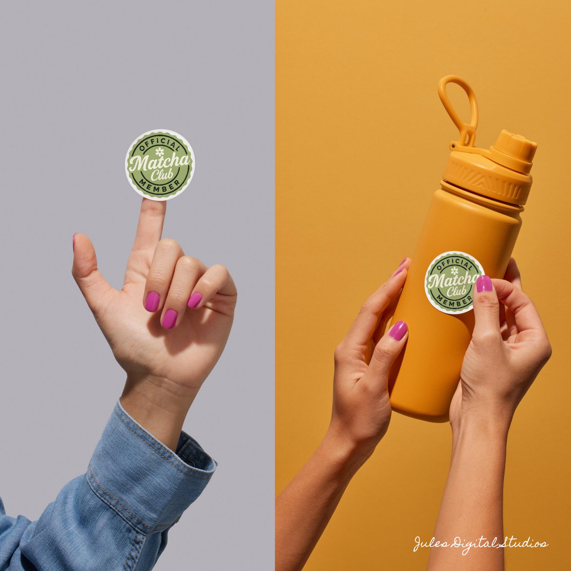 Matcha Digital Stickers Design, PNG Bundle for Goodnotes, Cricut, POD ...