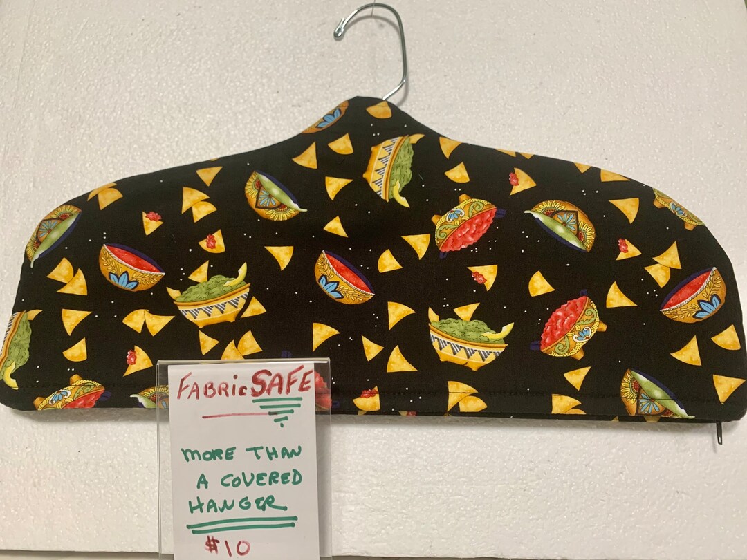 Chips and Salsa Hanger Cover, Fabric Safe, Treasure Holder, Traveling ...
