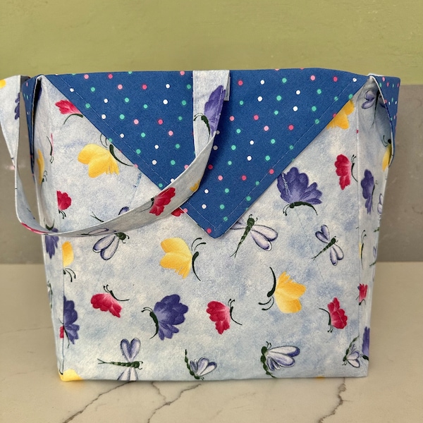Fold Over Tote Bag - Etsy