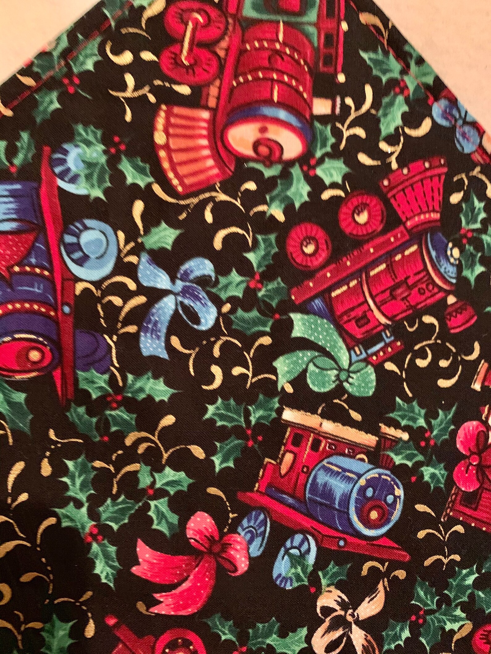 Trains Christmas Tree Centerpiece Holiday Table Centerpiece - Etsy