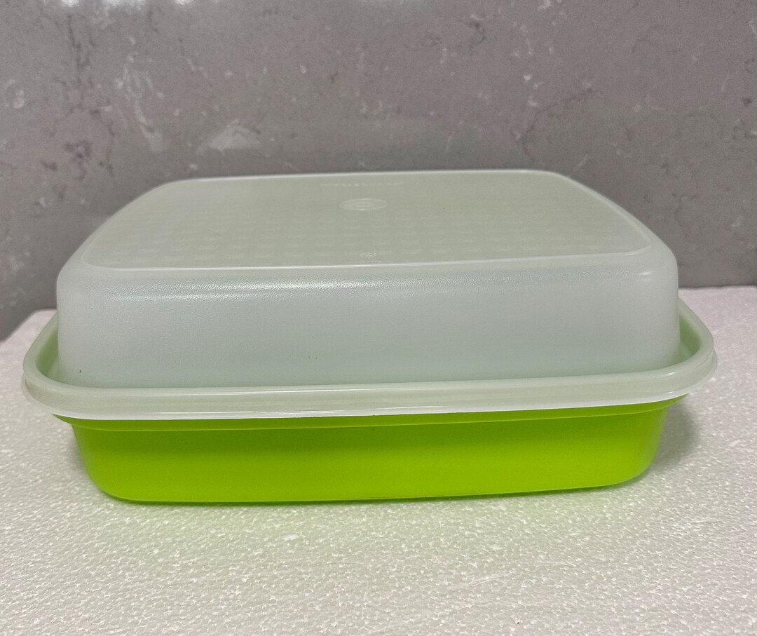 Large Season Serve Container, Tupperware, NEW, 12 1/2 X 10 1/2 X 4 1/2 ...