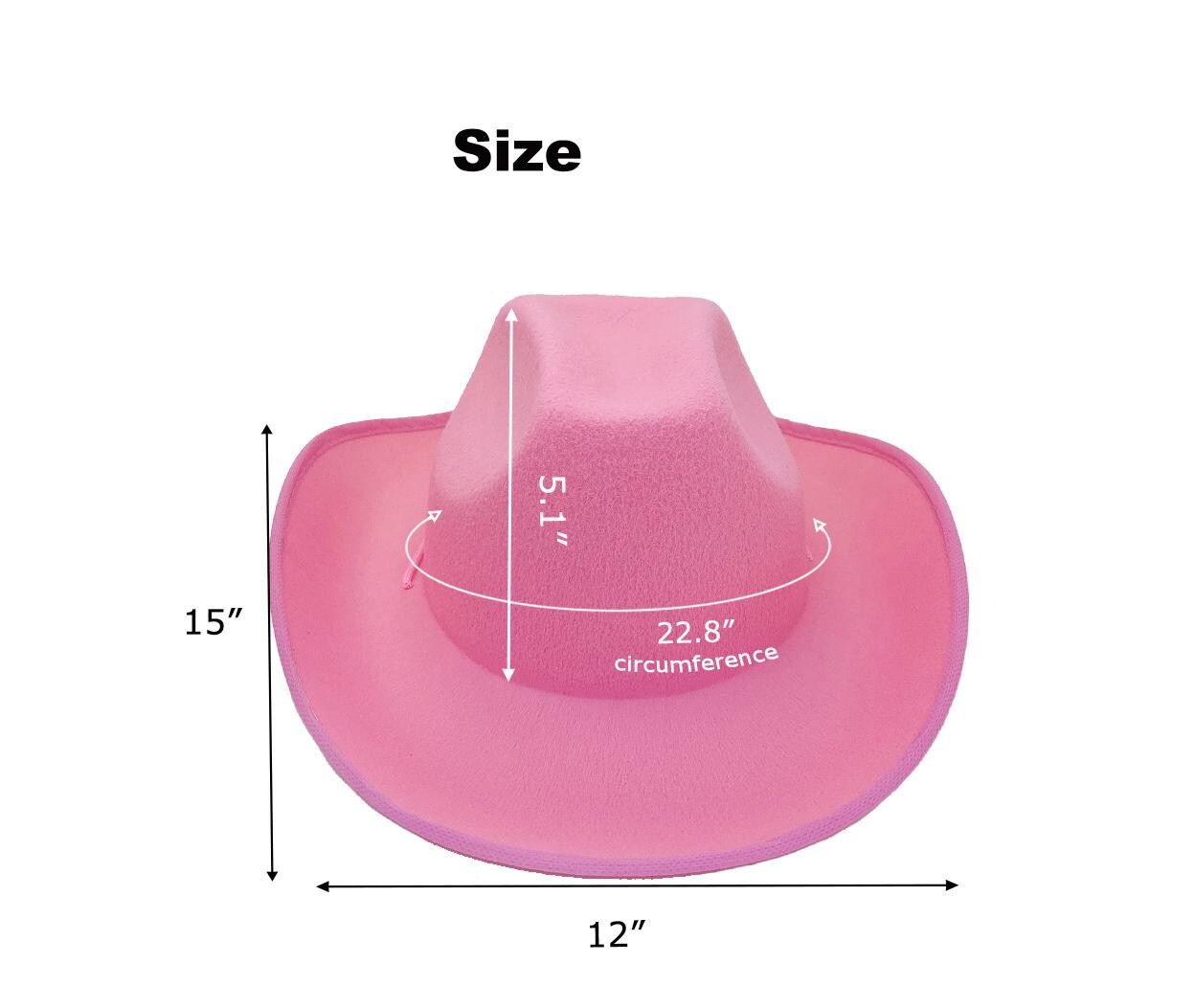 Red Cowboy Hat Cowgirl Hat With Rhinestone Fringe for Women Men Teen ...