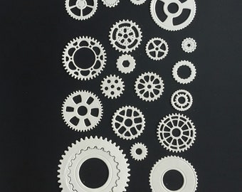 Gear stencil | Etsy