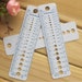 UK US Canada Sizes Knitting Needle Gauge Inch Sewing Ruler - Etsy