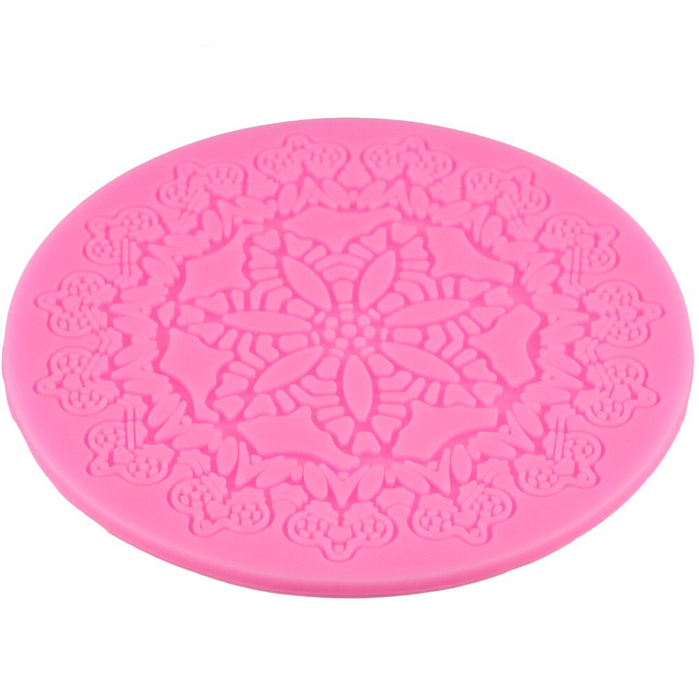 1pcs Round Crown Shape Cake Silicone Mat Sugarcraft Fondant - Etsy