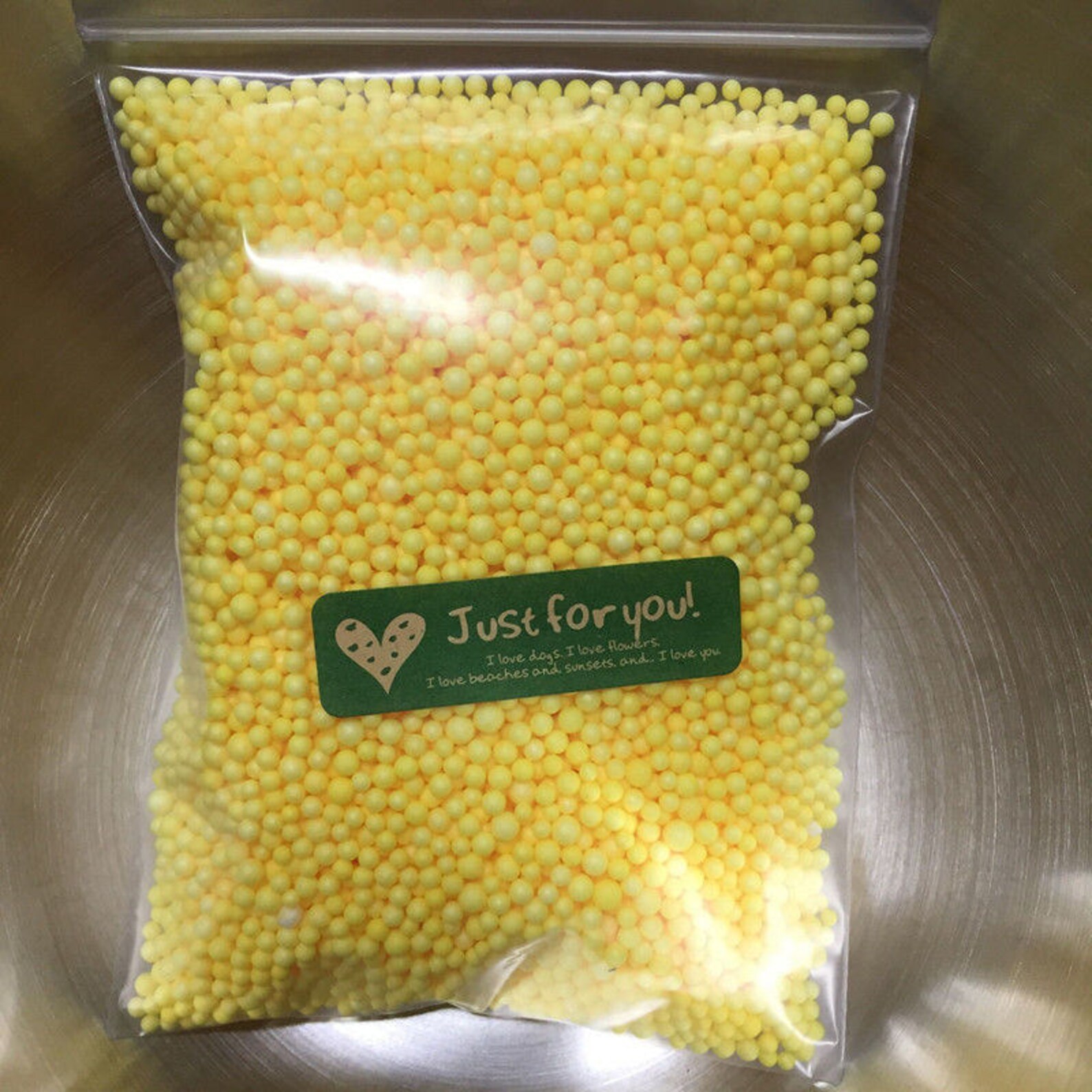 2 Bags Colorful Styrofoam Mini Foam Ball Small Beads for Slime | Etsy