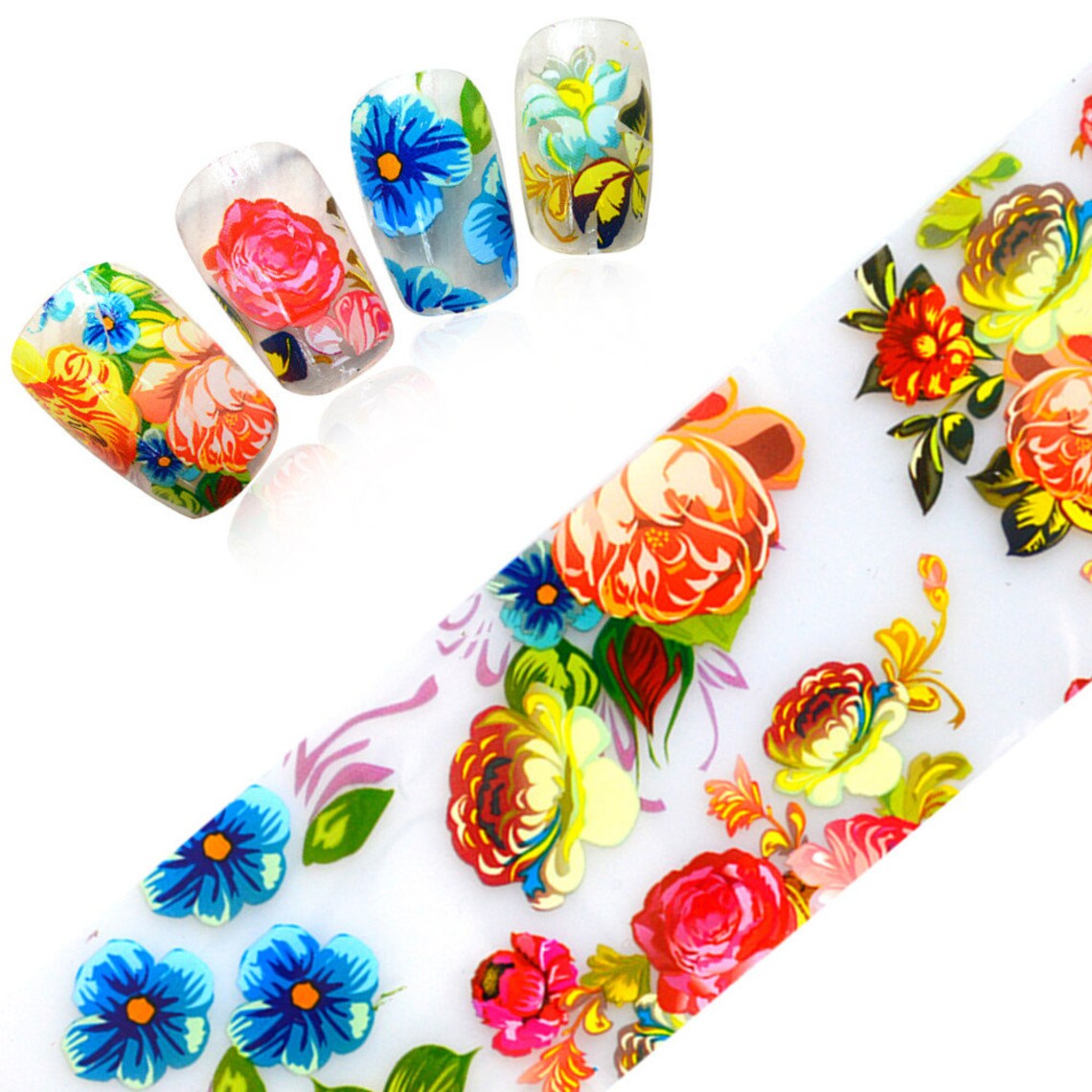 Wrap Sticker Glitter Tip Decal Decoration Beautiful Yellow | Etsy