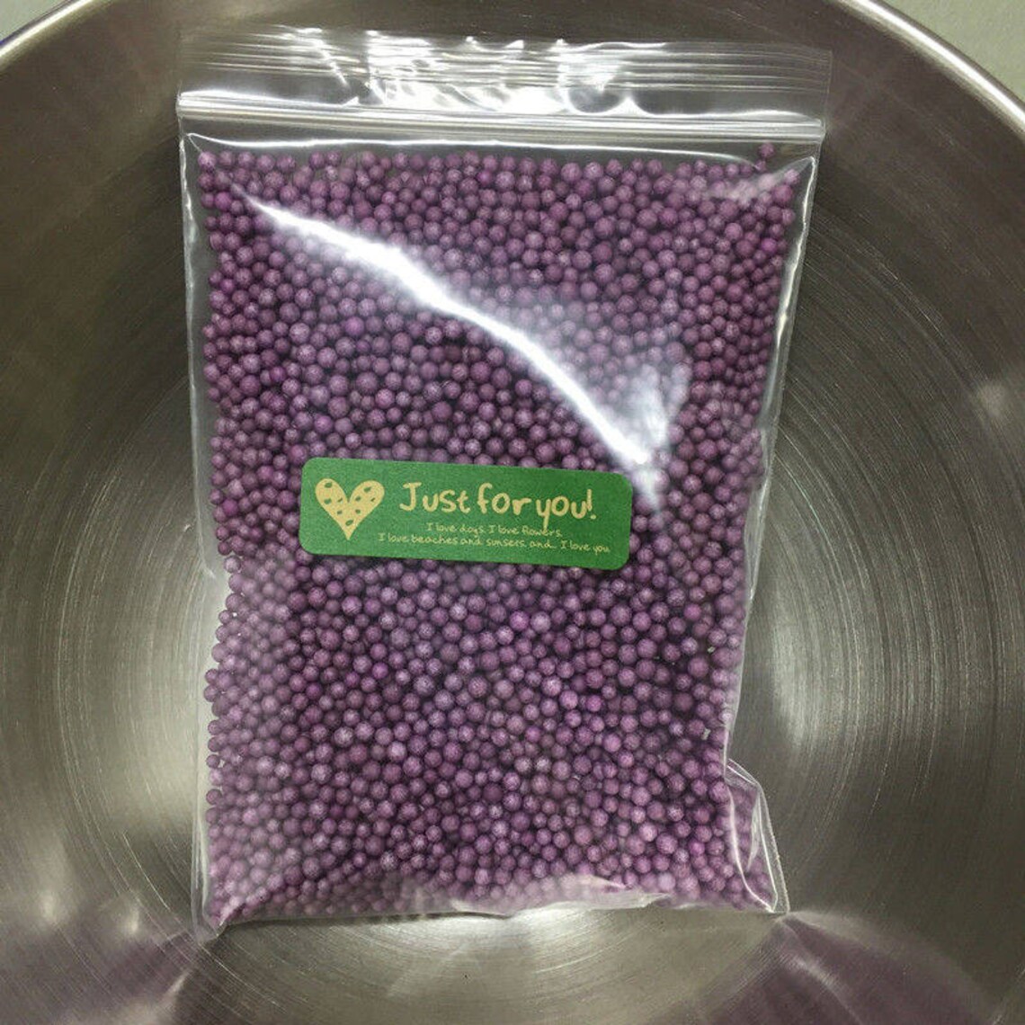 2 Bags Colorful Styrofoam Mini Foam Ball Small Beads for Slime | Etsy