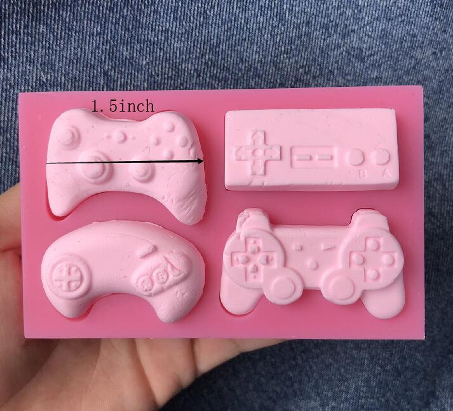 Silicone Mold 1 Pc Controller Gamepad Game Boy Gift Mould - Etsy