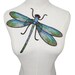 Big Dragonfly Iron on Patches for Clothing Embroidery Patch - Etsy