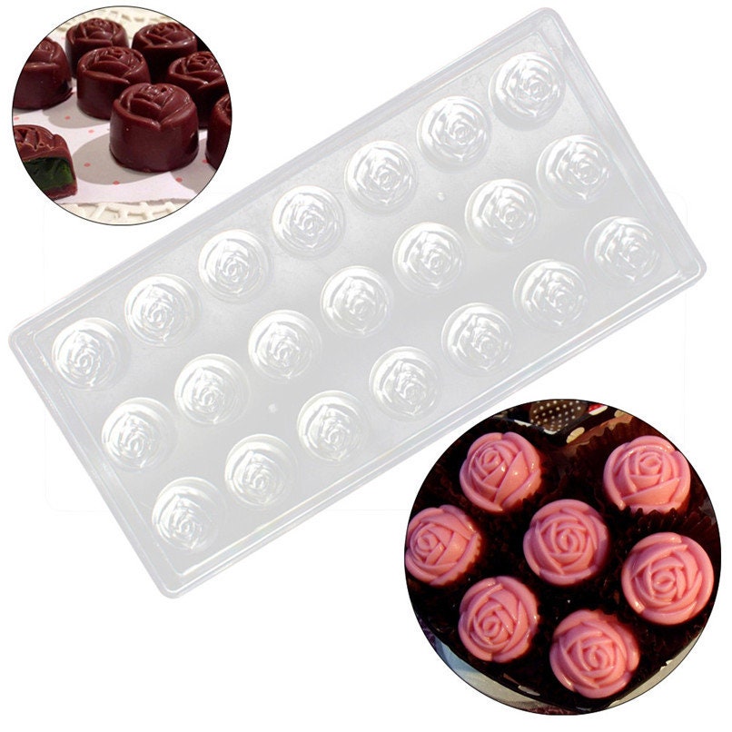 Hearts Chocolate Candy Molding Tray Pudding Mould Fondant Cake - Etsy