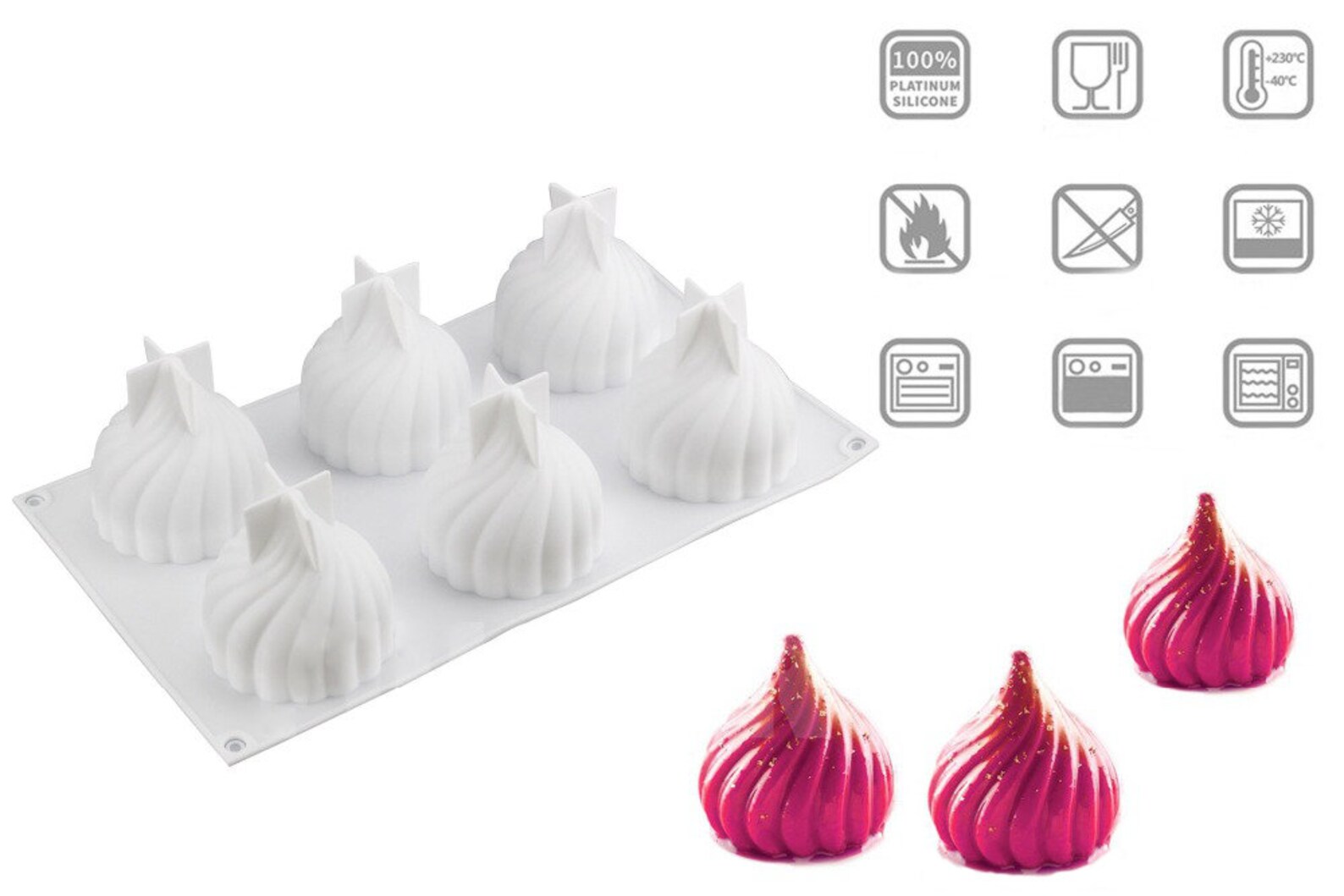 1PCS 3D RUSSIAN TALE Silicone Mold Cake Decorating Baking - Etsy