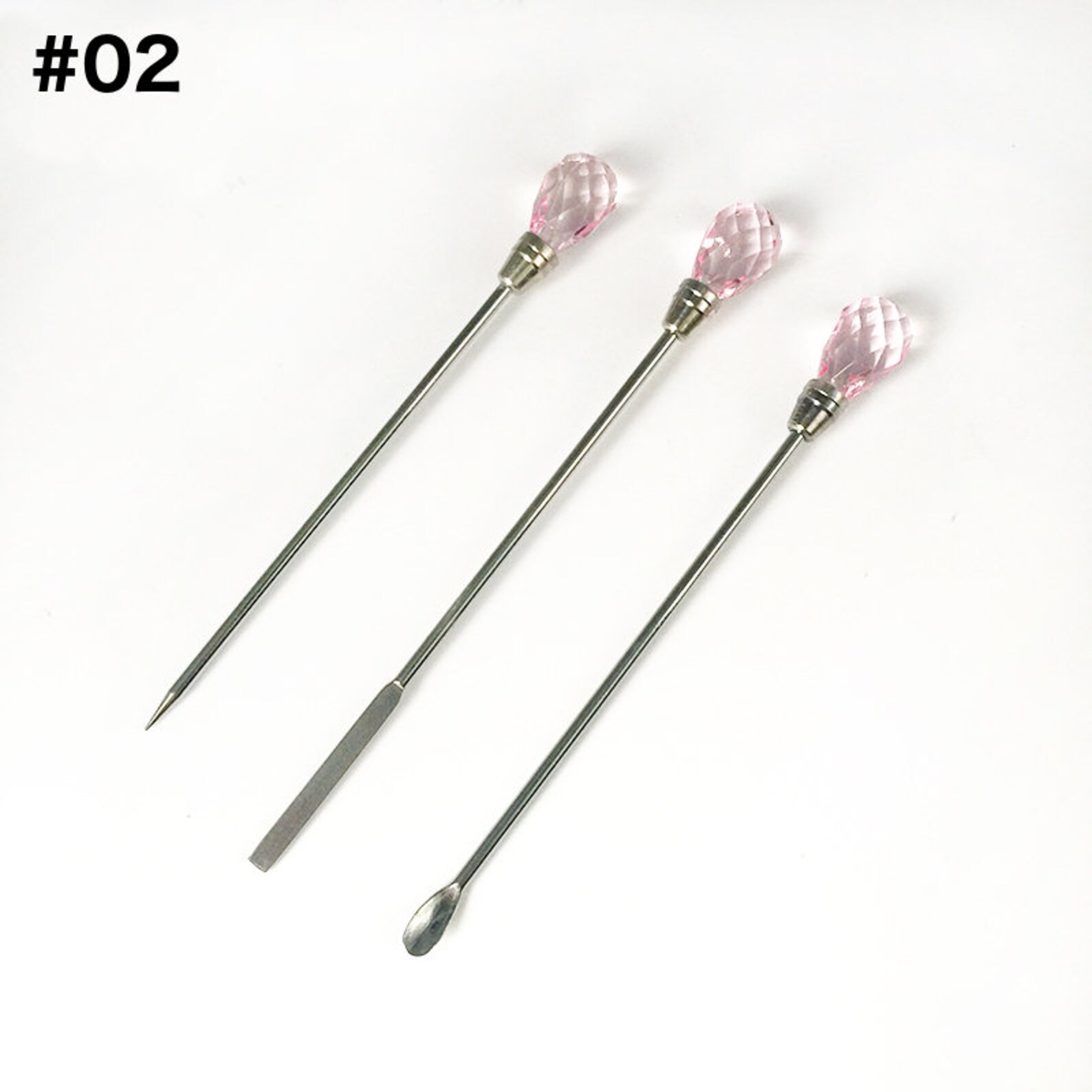 3pcs/lot Muddler Poke Needle Spoon Tool Set for Beads - Etsy