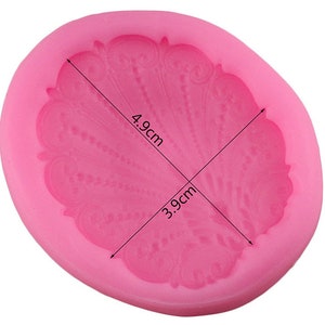 3D Shell Cake Silicone Mould Peacock Cupcake Baking Fondant Candy ...