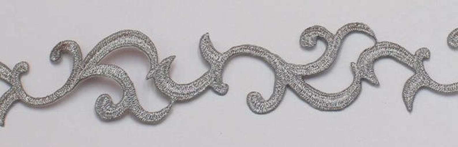 6 Yards/lot Embroidered Braid Lace Iron on Applique Ribbon | Etsy