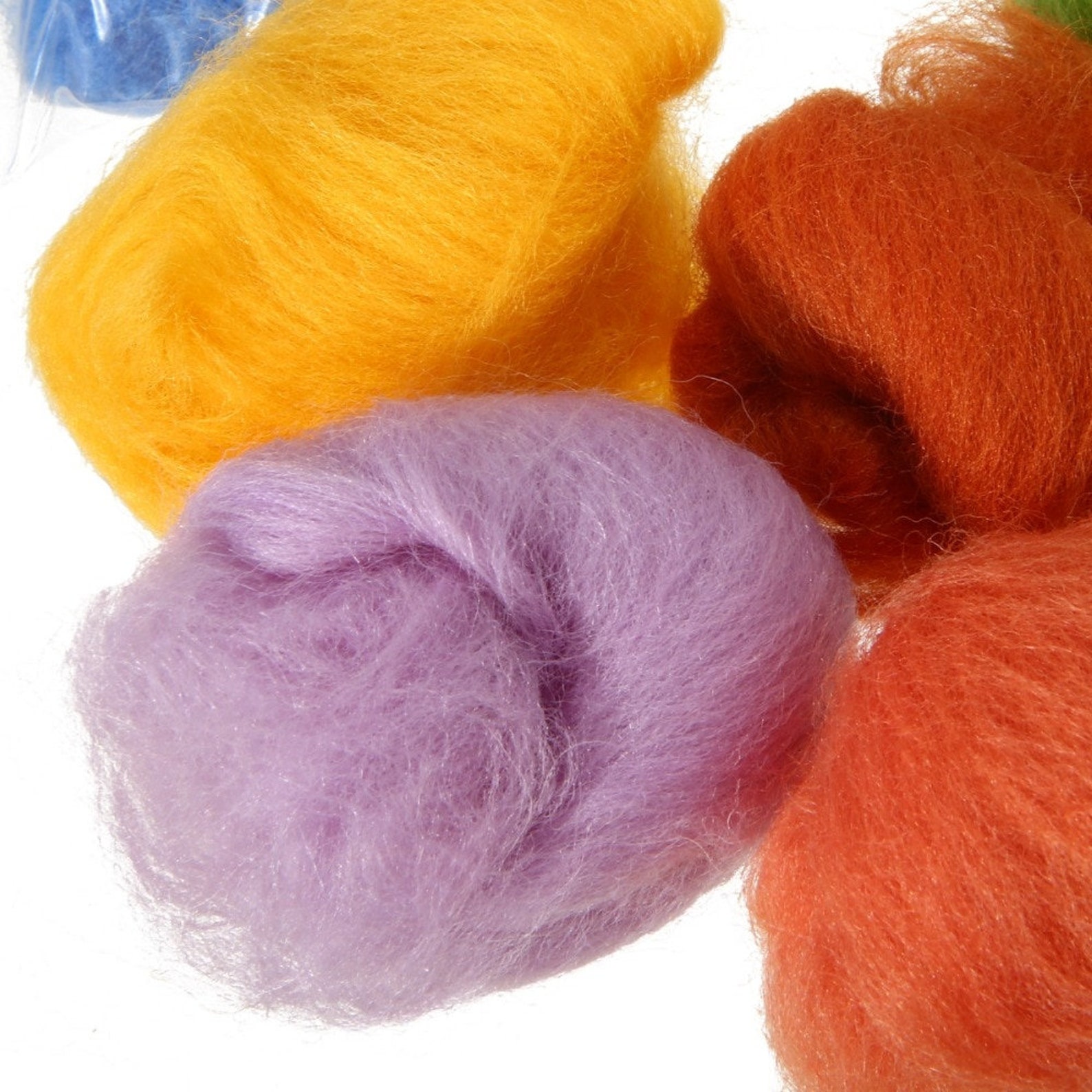 36 Colors 3g Felting Wool Fiber Wool Felt Starter Kit for - Etsy