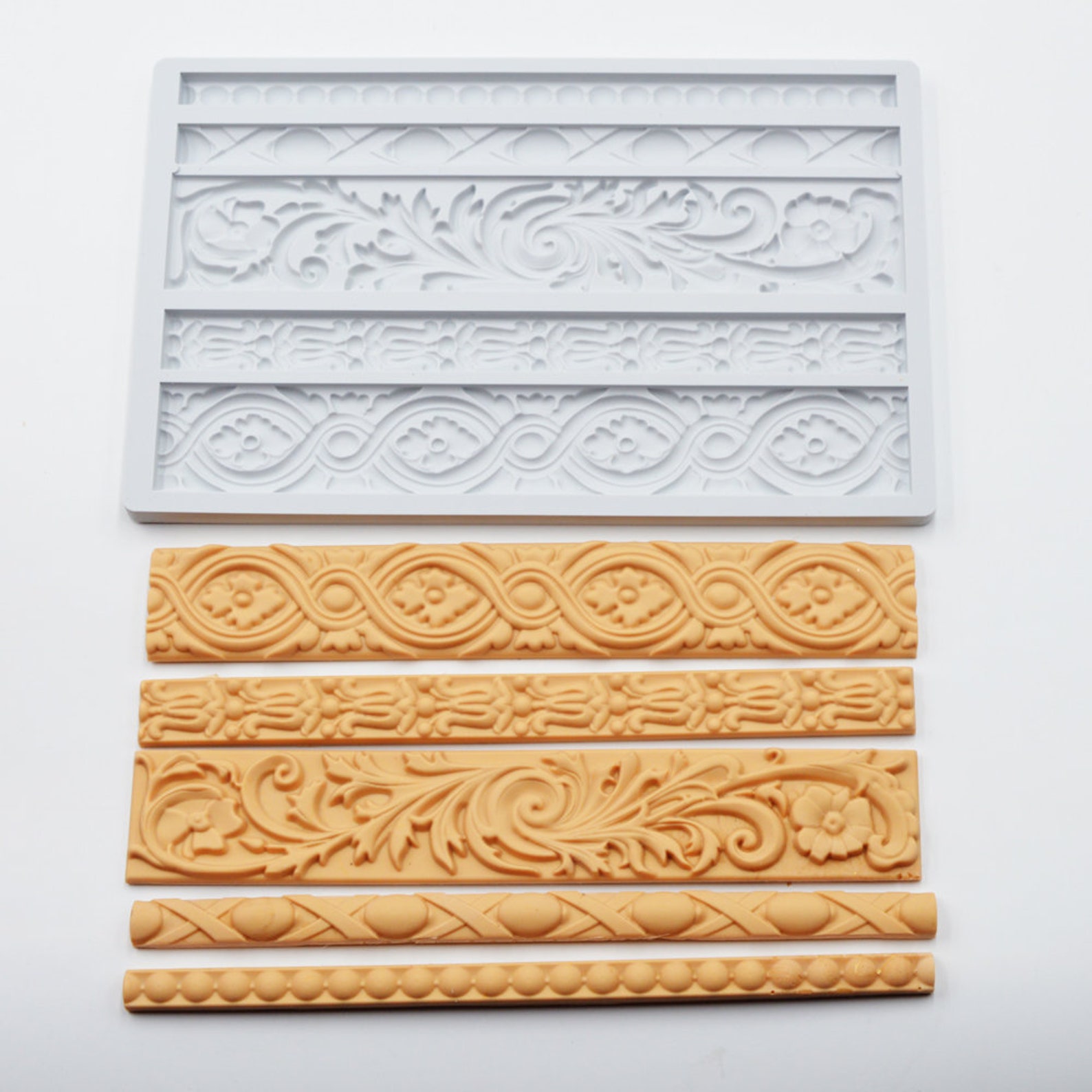 Silicone Cake Border Decorating Mold Fondant Cake Mold for - Etsy