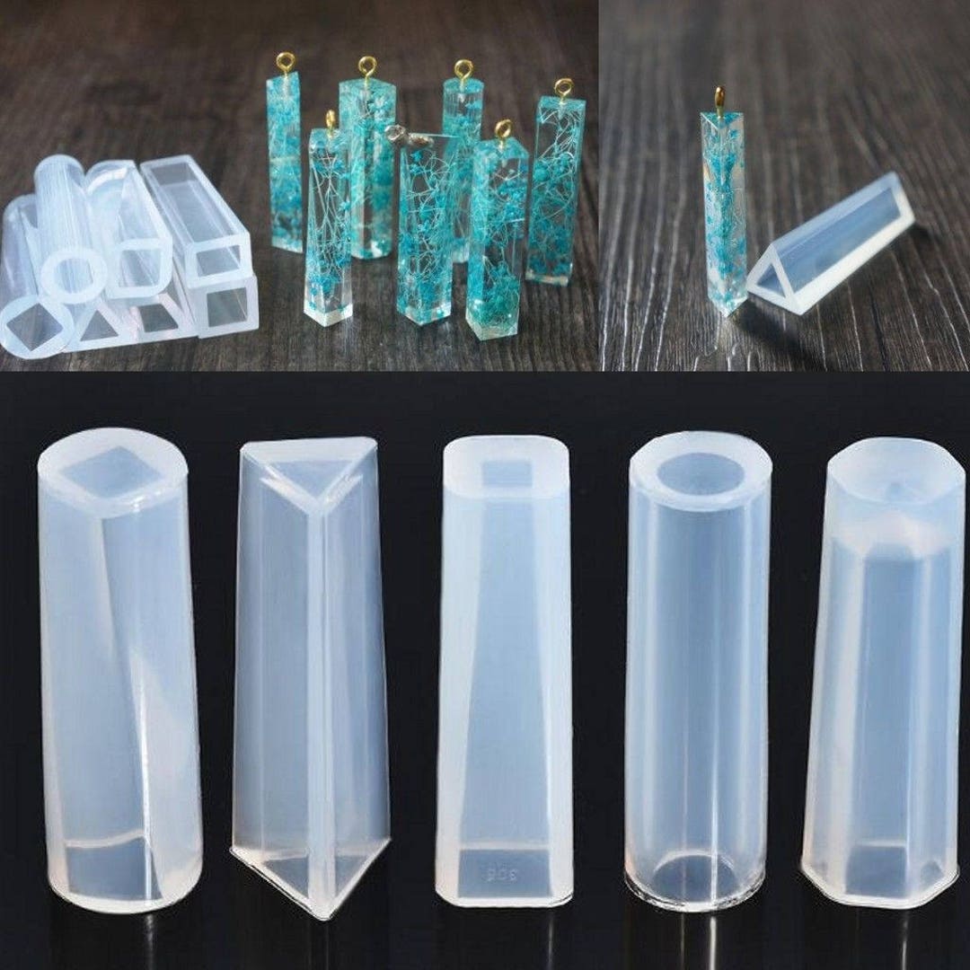 Clear Silicone DIY Mold Making Jewelry Pendant Resin Casting - Etsy