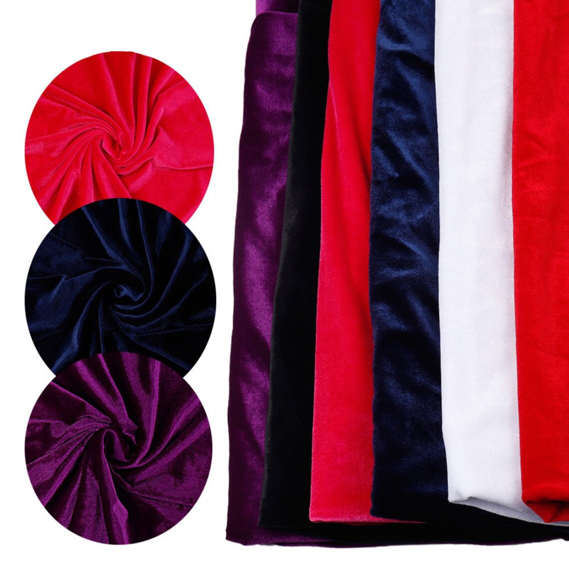 45150cm Velvet Fabric Cloth Gorgeous Silk Fabric for Velvet - Etsy