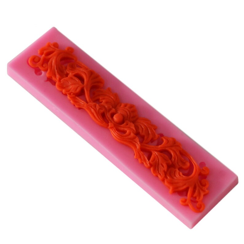 Lace Cake Border Silicone Mold Cutting Dies Fondant Mold Cake - Etsy