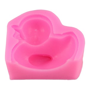 3D Duck Silicone Candle Mold Fimo Clay Soap Molds Fondant Cake ...