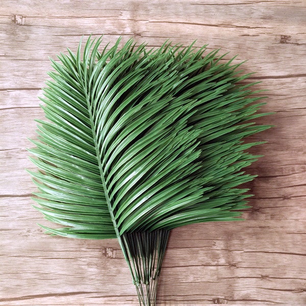 Artificial Palm Leaf - Etsy