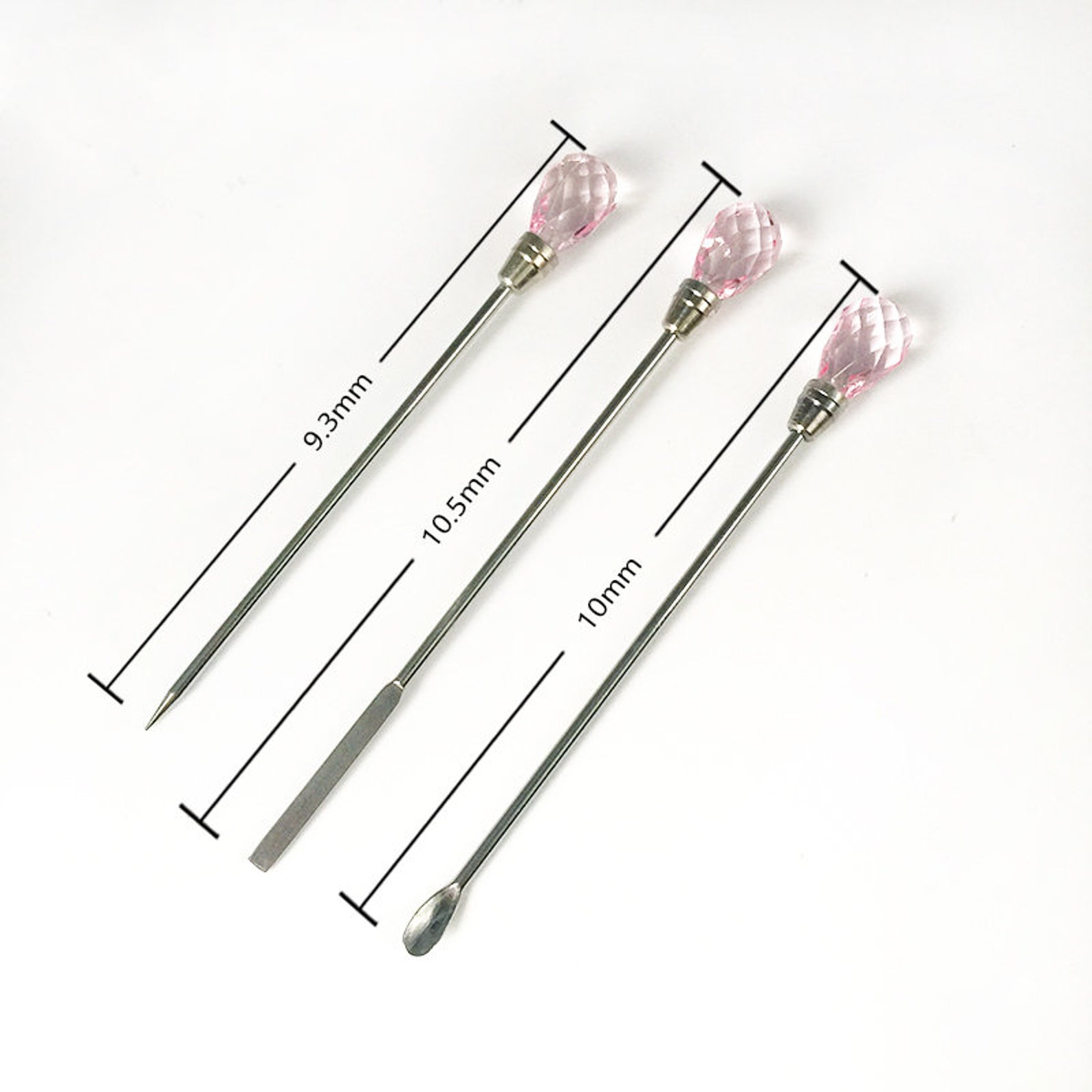 3pcs/lot Muddler Poke Needle Spoon Tool Set for Beads - Etsy