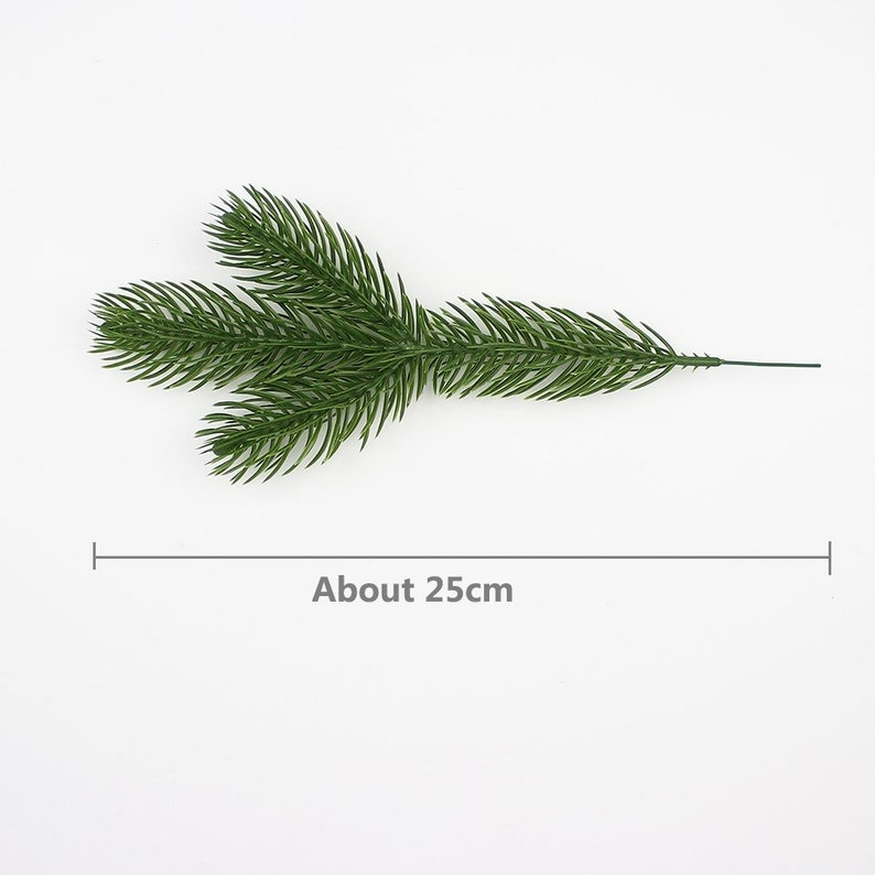 5pieces Artificial Pine Branches Fake Plants Artificial - Etsy