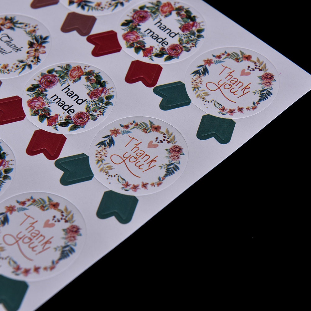 Best Selling 60pcs/lot DIY Vintage Handmade Stickers Kraft | Etsy