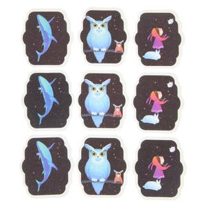 45 Pcs/lot Cartoon Good Night Mini Paper Sticker Decoration - Etsy