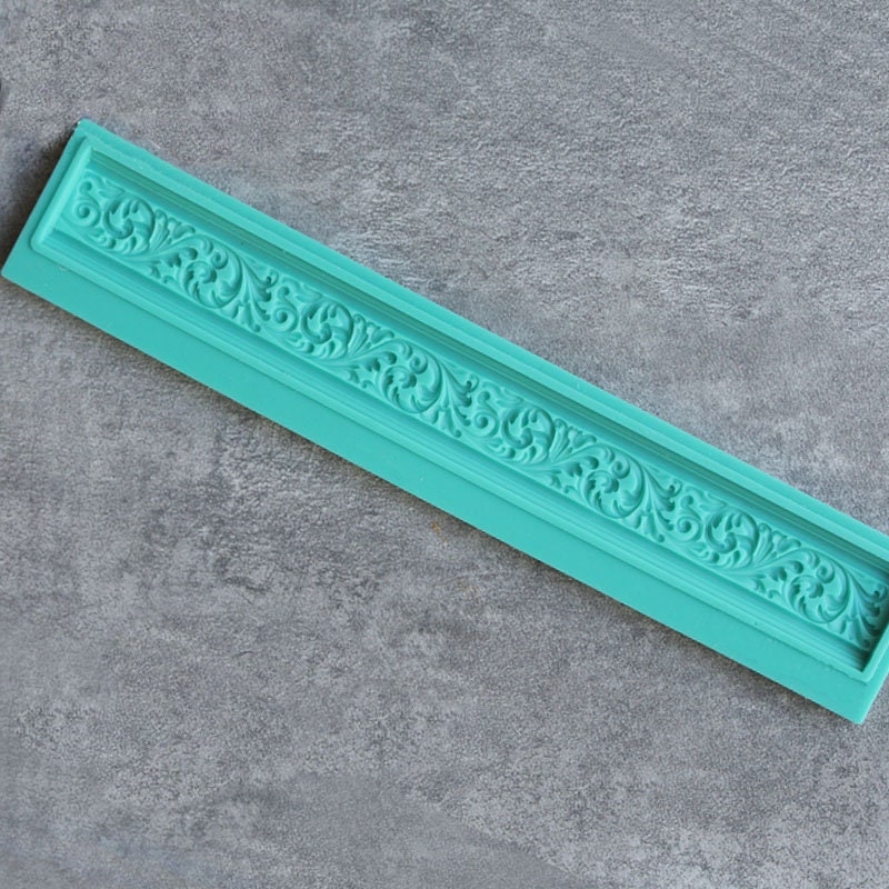 Newest Border Silicone Mold Fondant Mold Cake Decorating Tools | Etsy