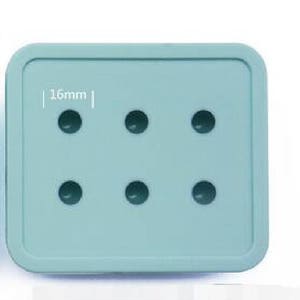 1 Piece DIY Silicone Crystal Drop Rubber Mold Transparent Clear ...