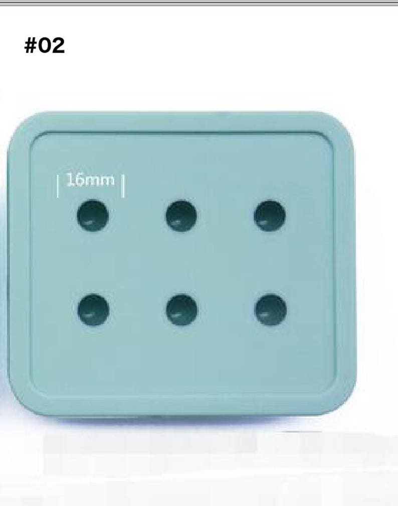 1 Piece DIY Silicone Crystal Drop Rubber Mold Transparent | Etsy