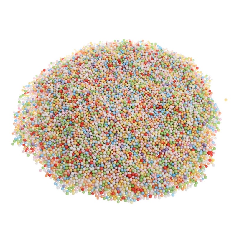 2 Bags Colorful Styrofoam Mini Foam Ball Small Beads for Slime - Etsy
