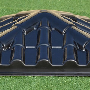 Concrete Mold Pier Caps Fence Capping 13,19x13.19 Inch Fence Pier Caps ...